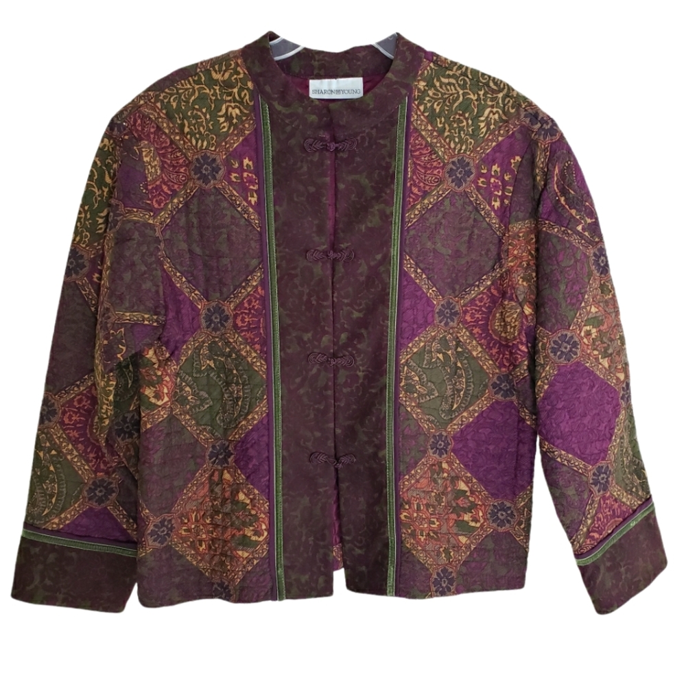 Sharon Young Quilted Jacket - Gem